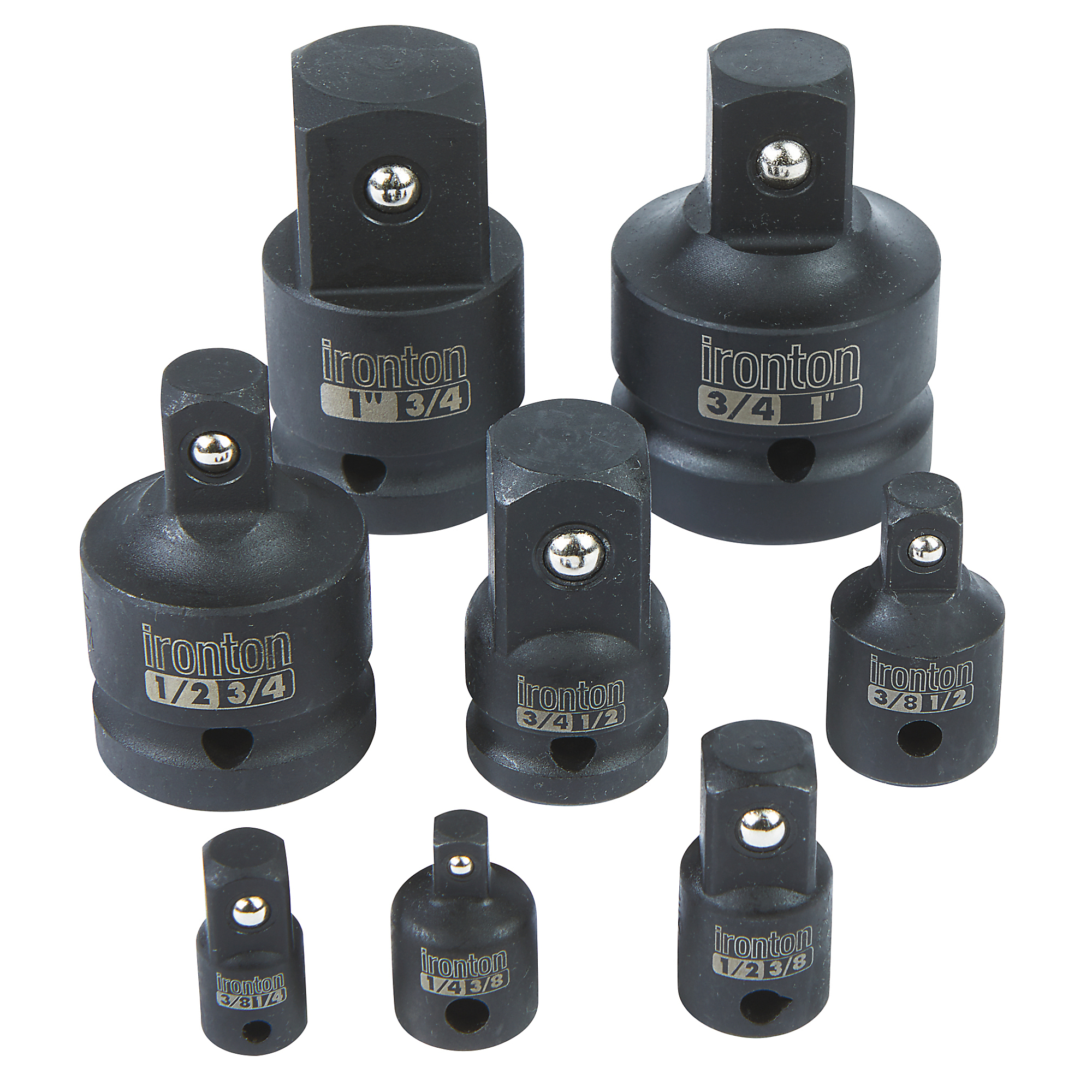 Ironton Impact Adapters Socket Set, 8 Pcs. | Northern Tool